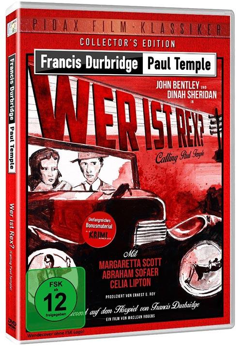 Pidax Film-Klassiker: Francis Durbridge - Paul Temple - Wer ist Rex ...
